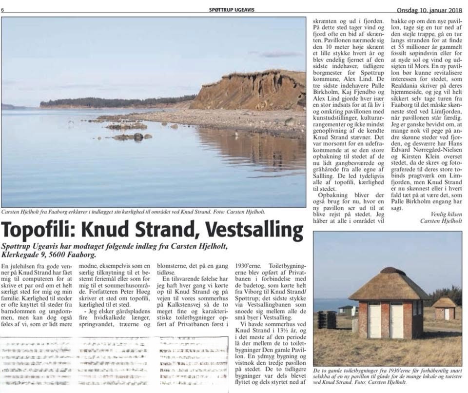 Knud Strand ved Limfjorden - Fotohistorier